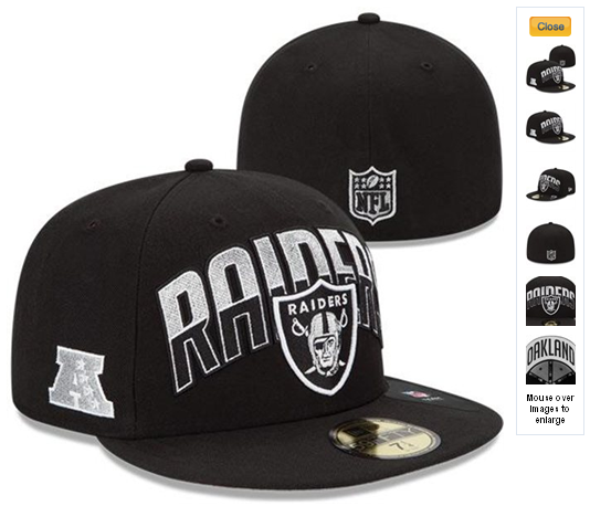 Buy New Era Oakland Raiders NFL Draft 59FIFTY Caps 00052 Online - Hats ...