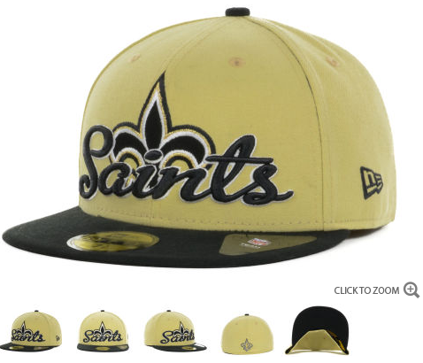 Buy New Era New Orleans Saints NFL Script Down 59FIFTY Caps 00173 ...
