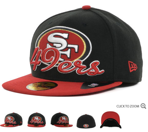 Buy New Era San Francisco 49ers NFL Script Down 59FIFTY Caps 00231 ...