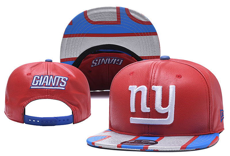 Buy NFL New York Giants Leather Snapback Hats 52018 Online - Hats-Kicks.cn