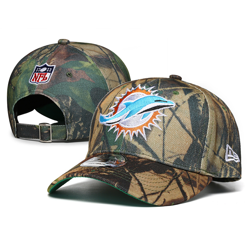 Buy NFL Miami Dolphins Curved Brim Snapback Hats 64660 Online - Hats ...